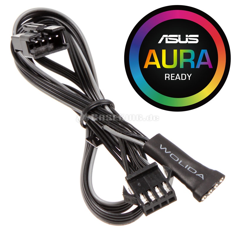 Geniales Phanteks RGB LED Adapterkabel für ASUS Aura Mainboards ...