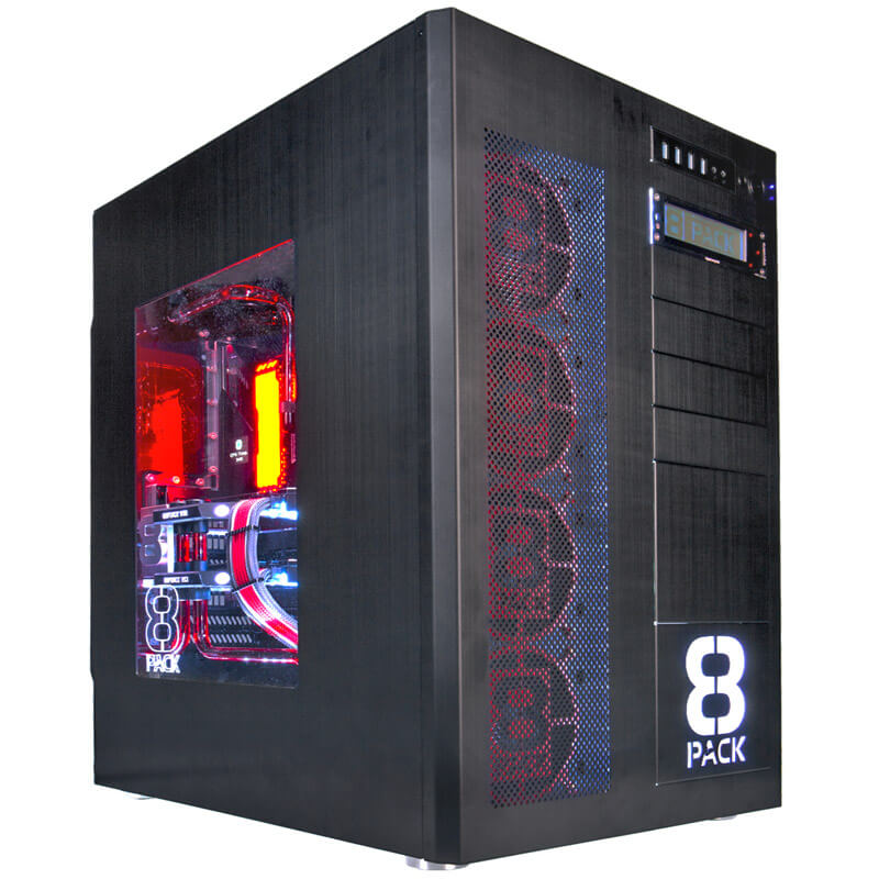 8pack Supernova MK2: Powerhouse-PC mit AMD Threadripper Pro